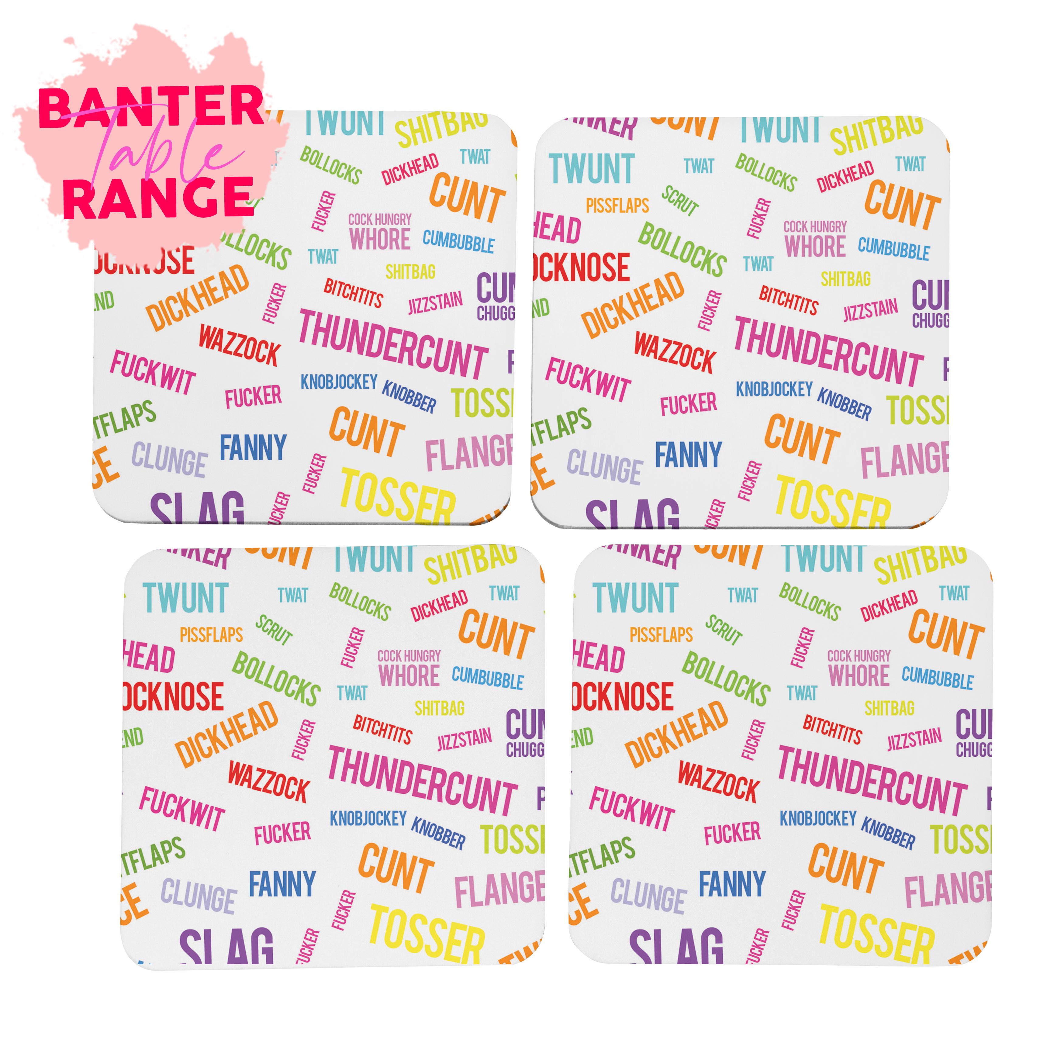 FUNNY COASTER | RUDE COASTER | SWEARY COASTER | BANTER CARDS | FUNNY ...