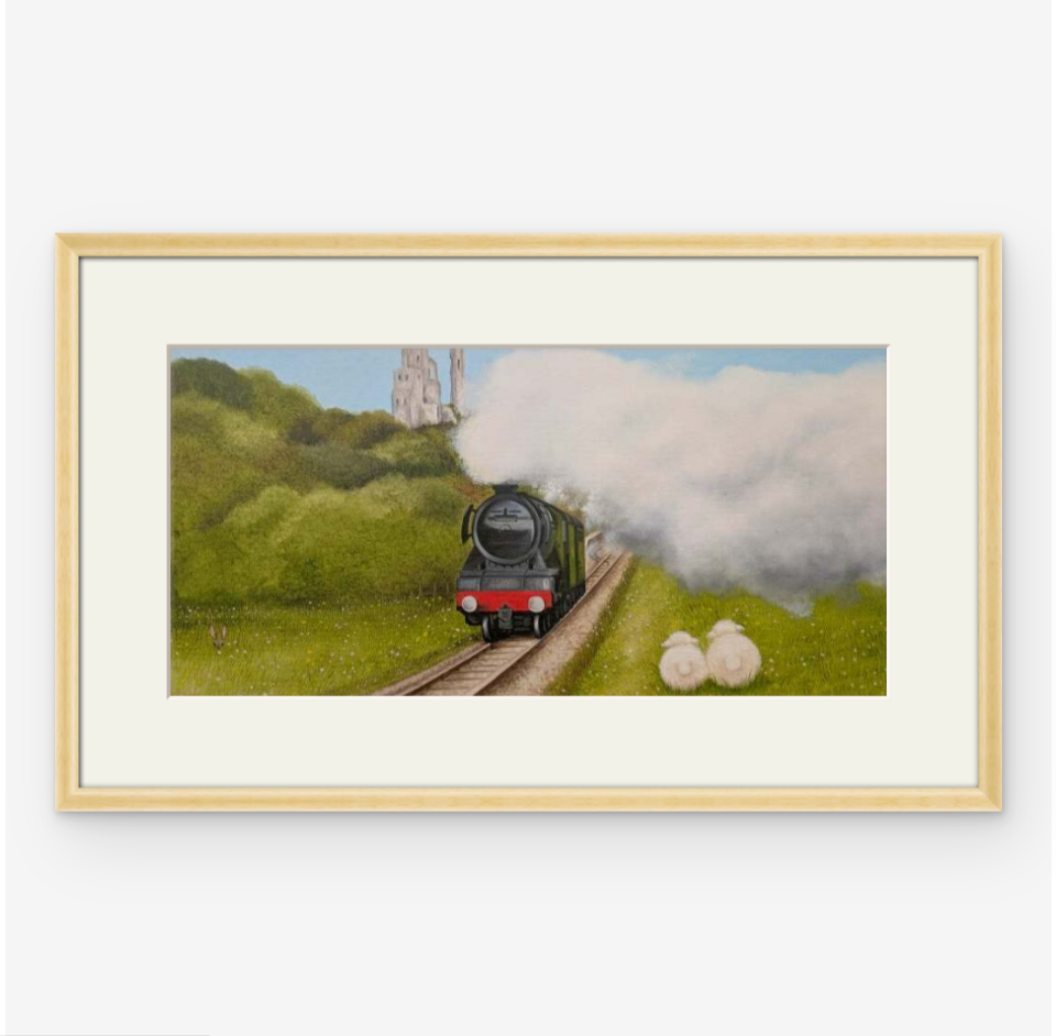 Print | 'Flying Scotsman' | Limited Edition Signed & Mounted | Option ...