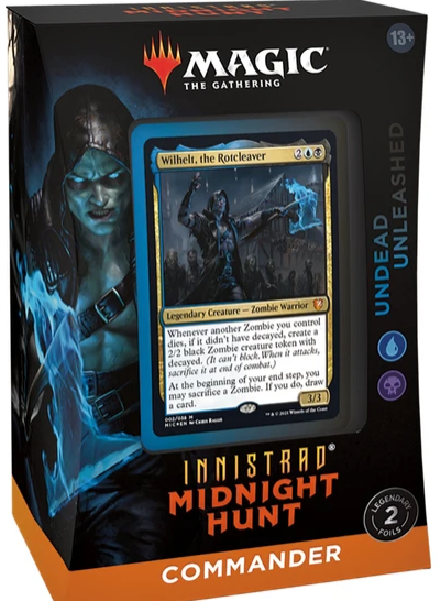 Magic the Gathering: Innistrad Midnight Hunt - Commander Deck Undead ...
