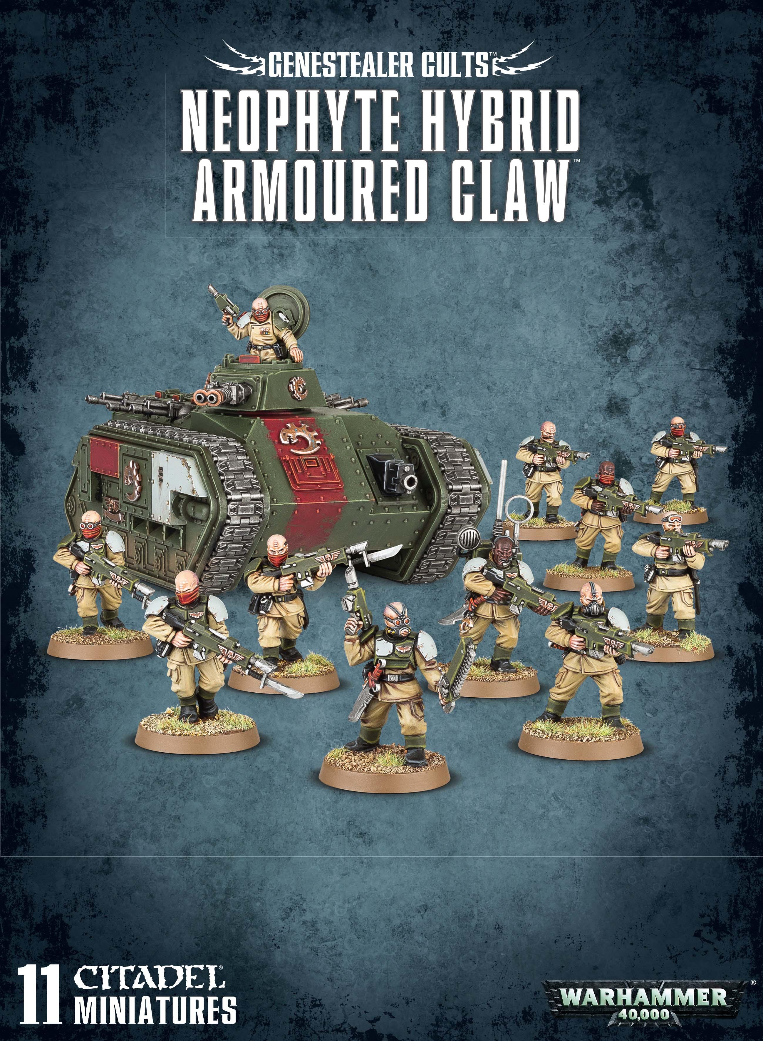 Genestealer Cults: Neophyte Hybrid Armoured Claw