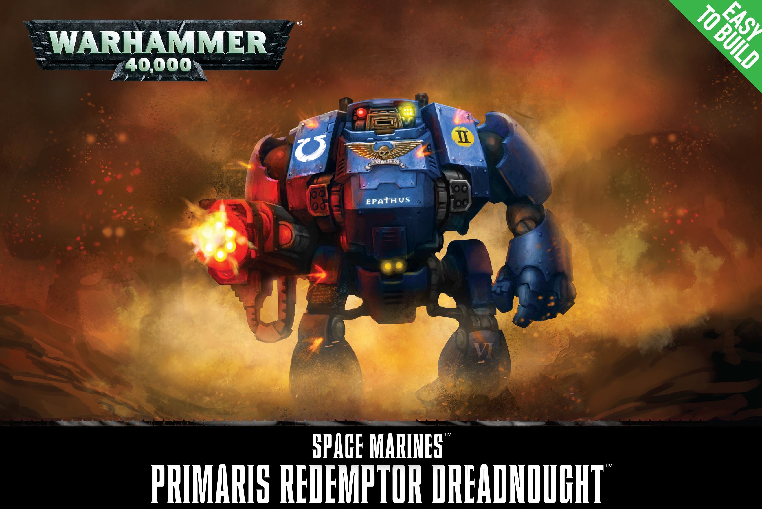 Easy To Build Primaris Redemptor Dreadnought