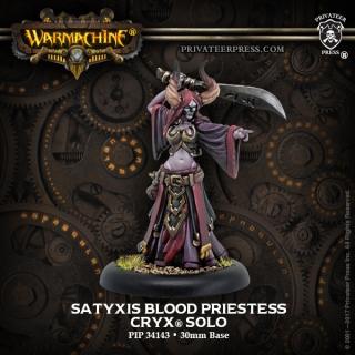 Cryx Satyxis Blood Priestess all metal
