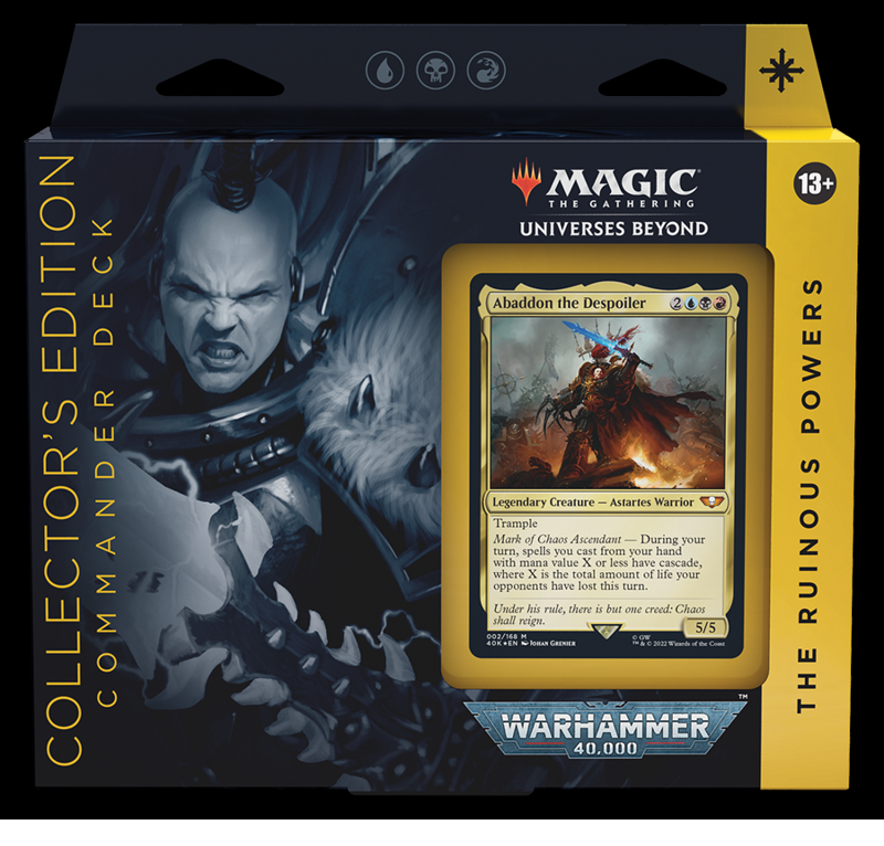 MTG: WH 40k - The Ruinous Powers Collector Commander Deck