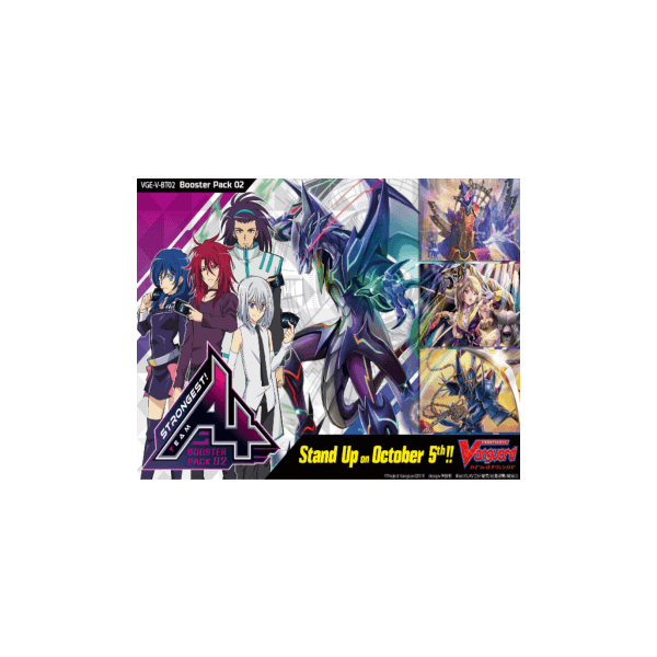 V-BT02 : Strongest! Team AL4 BOX (16 packs)