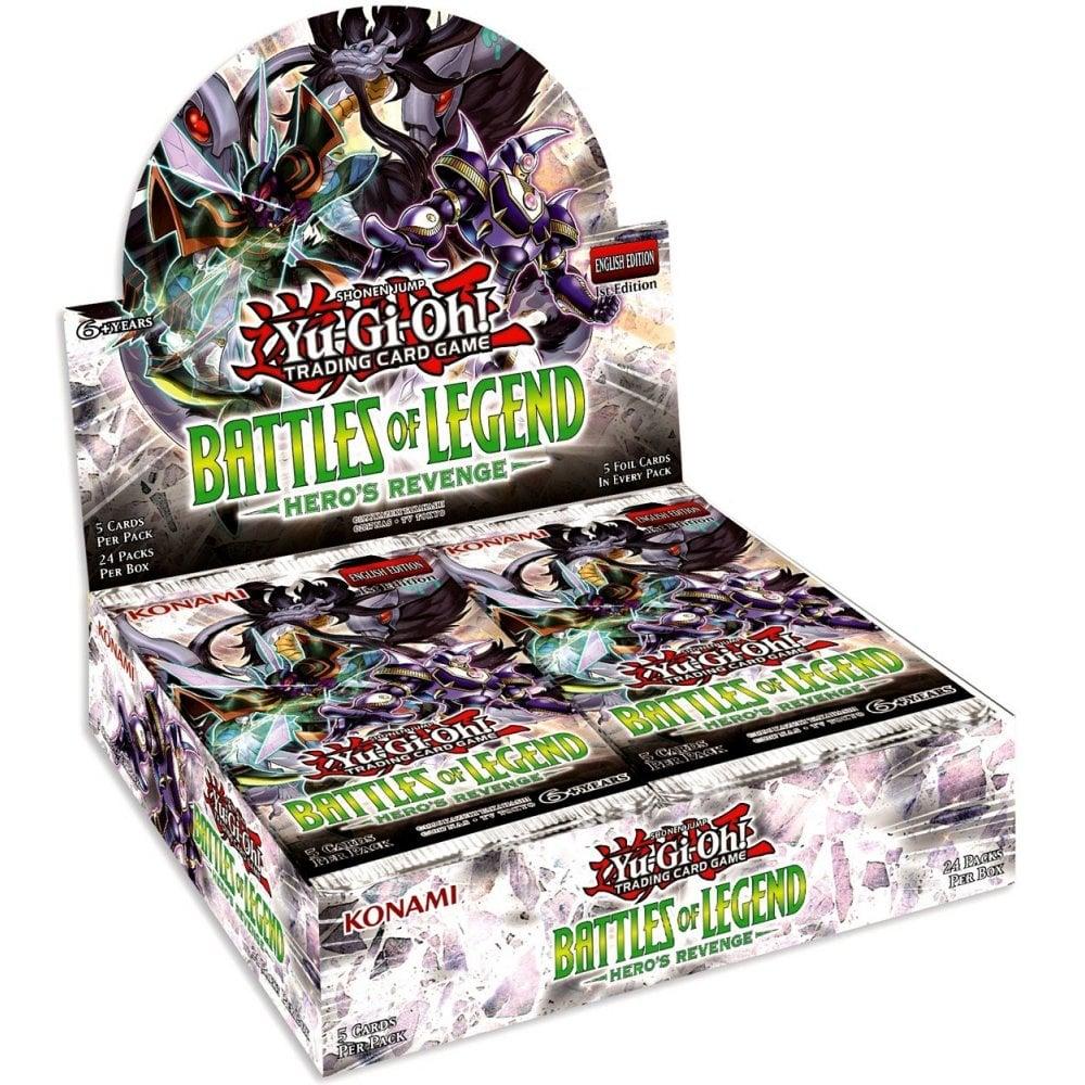 YGO TCG Battle of Legend: Hero's Revenge Booster Box