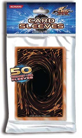 YGO TCG Card Back Sleeves (Pack of 50) Inner Case - Standard Card Finish