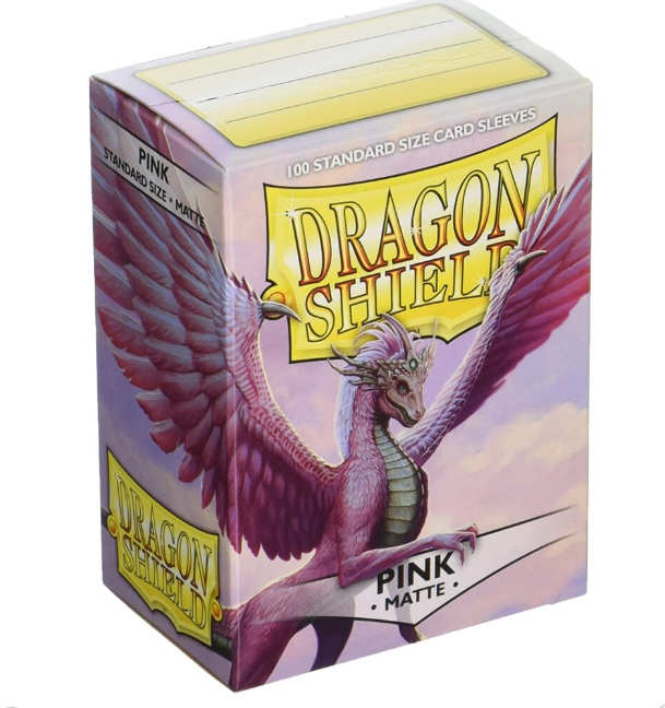 Dragon Shield Standard Sleeves Pink Matte (100)