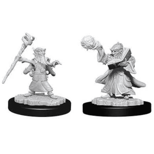 D&D Nolzur's Marvelous Unpainted Miniatures : Gnome Male Wizard (Wave 6)
