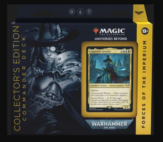 MTG: WH 40k - - Forces of the Imperium Collector Commander Deck