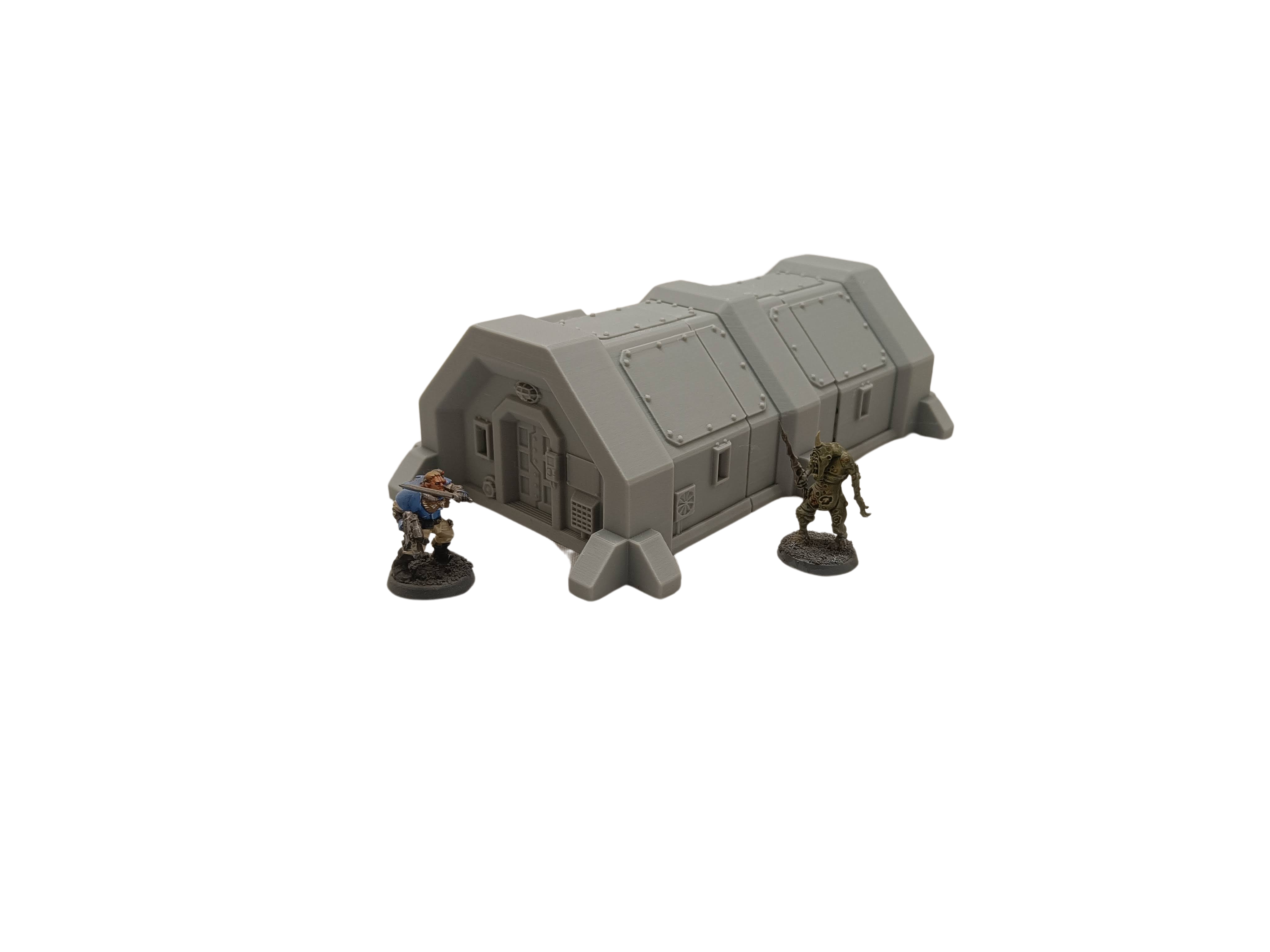 Sci-Fi Barracks Bunker Scenery