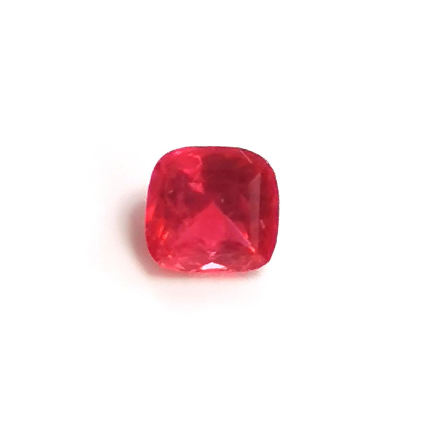 Tanzanian Ruby 0.40ct Cushion Cut