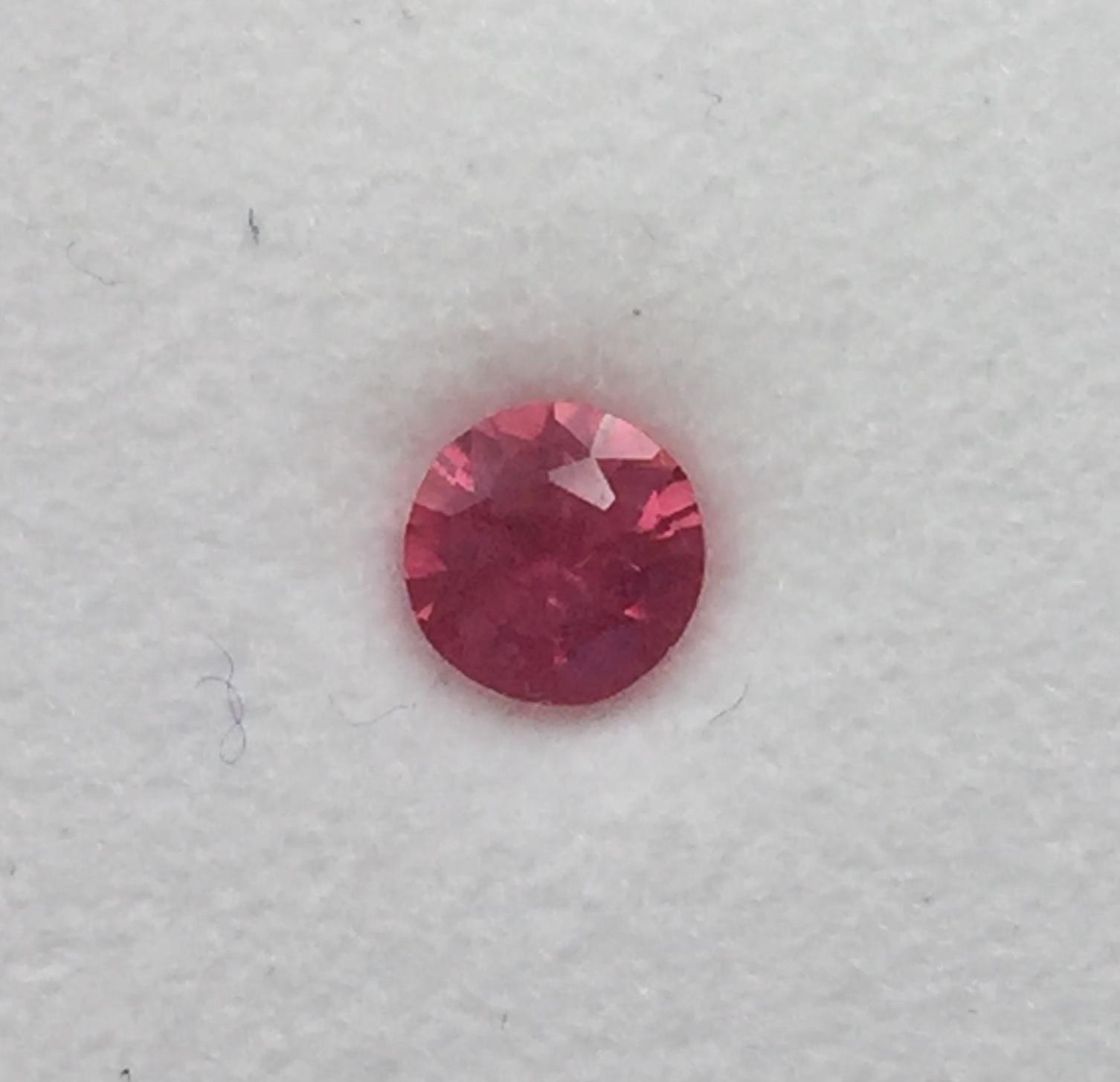 Tanzanian Ruby 4.4mm Round Cut