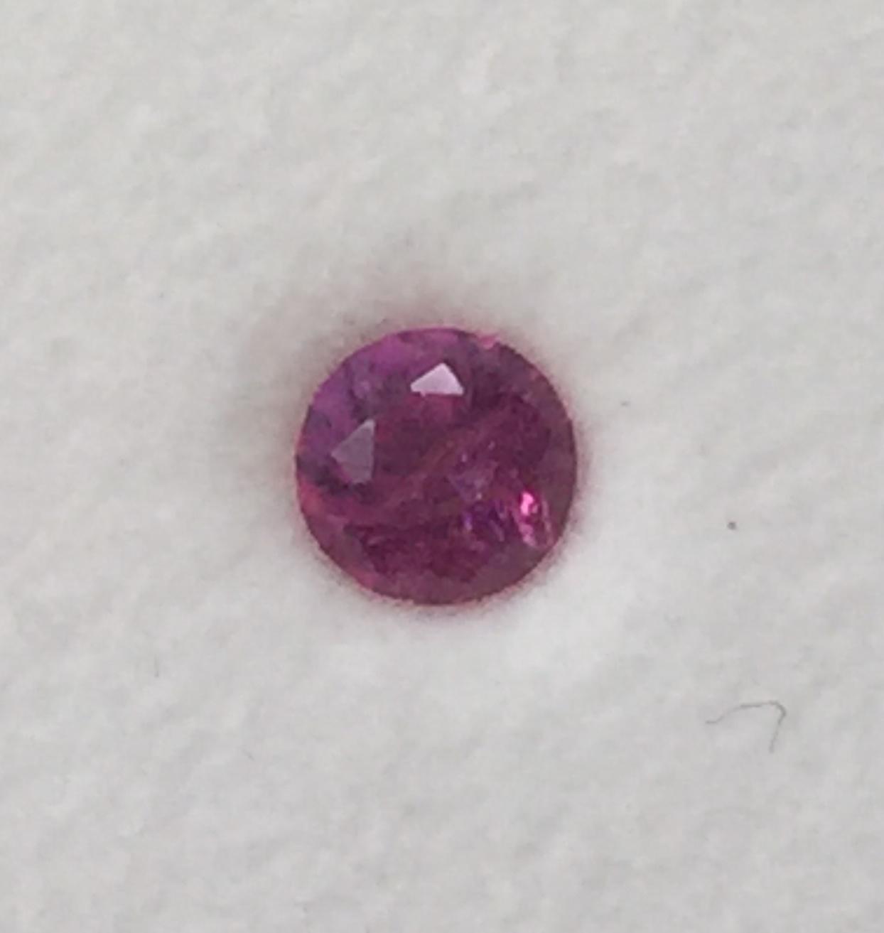 Ruby 3.9mm Round Cut