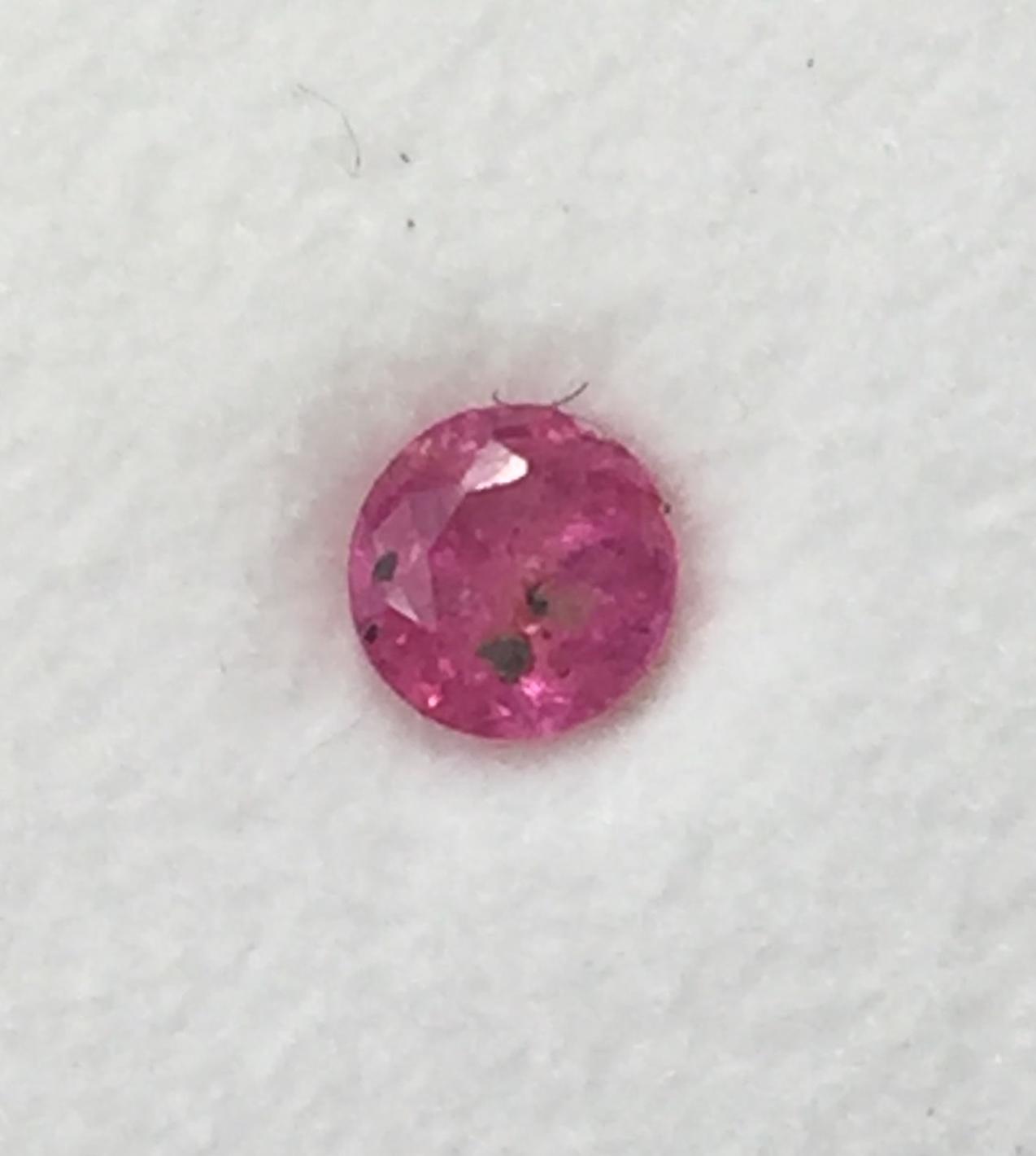 Tanzanian Ruby 3.7mm Round Cut