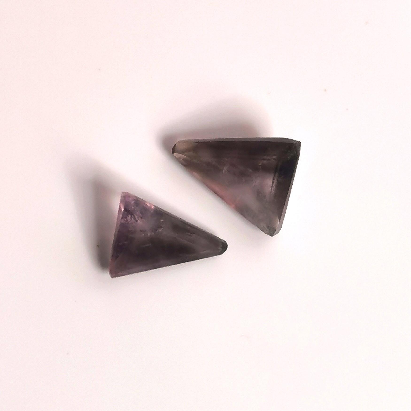 Scottish Amethyst 0.72ct Fancy / Triangle Cut