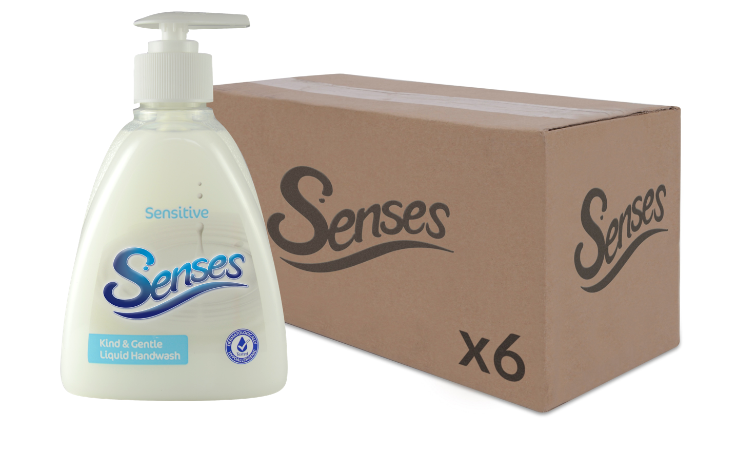 Senses Hand Wash Sensitive 300ml CASE(6 X UNITS)