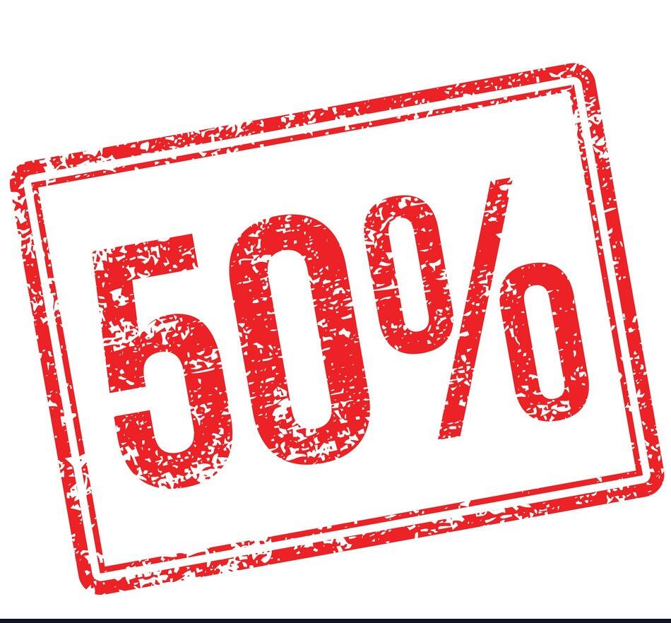 SALE ITEMS 50%