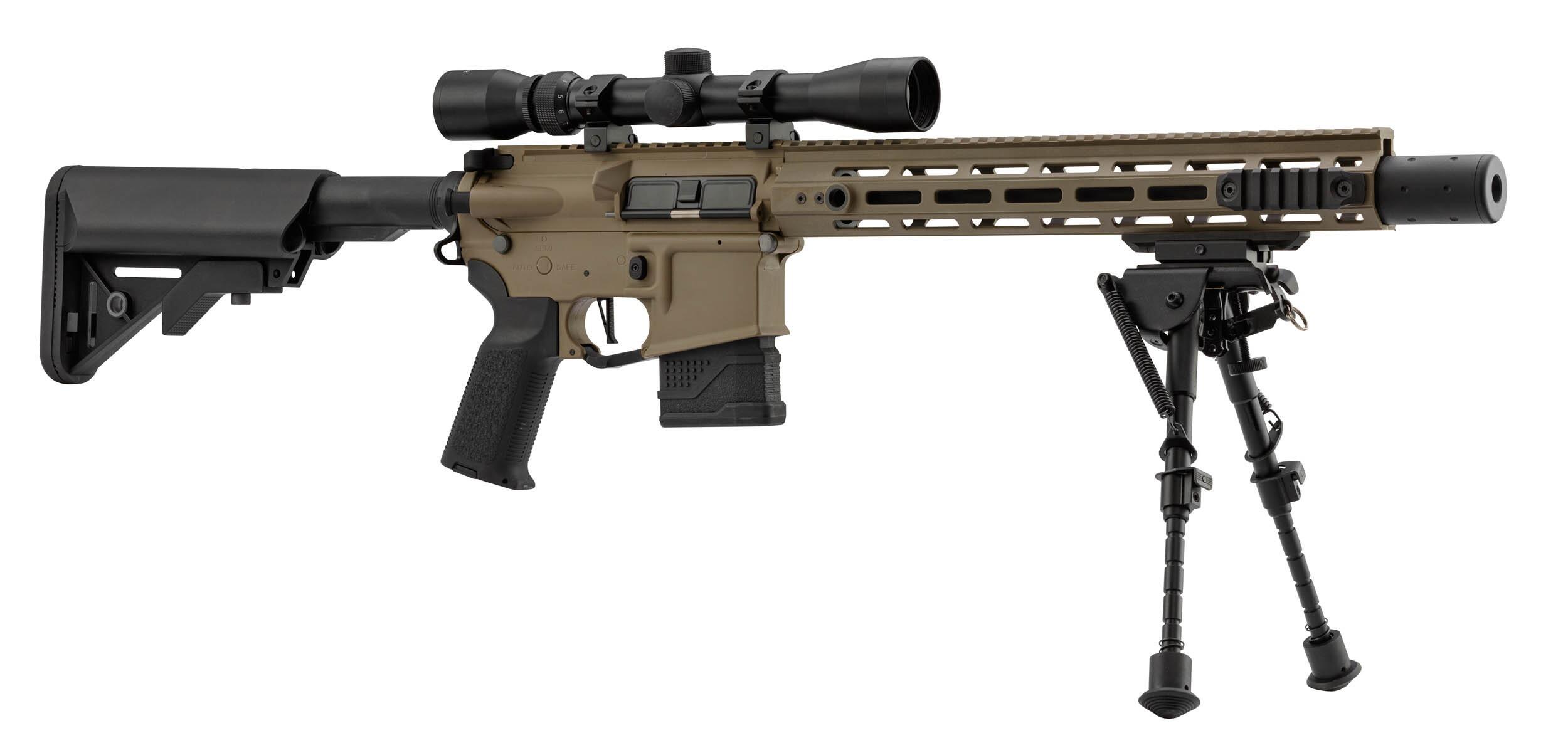 LANCER TACTICAL LT-34 HELLION DMR TAN COMBO PACK