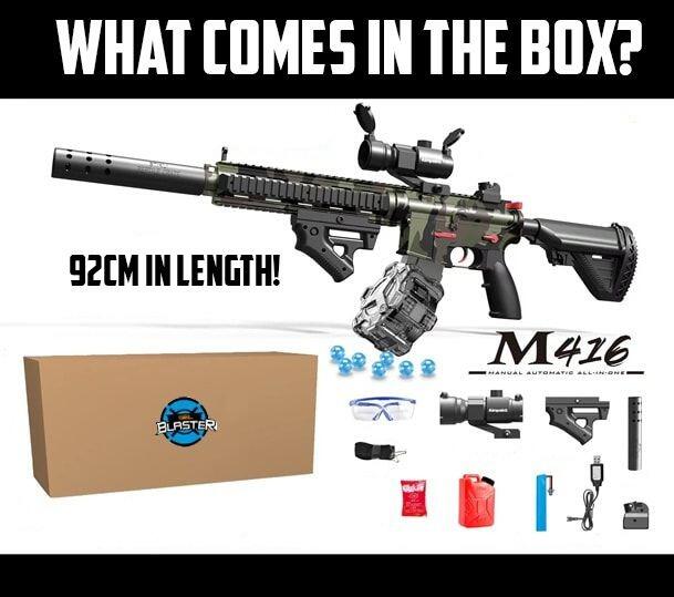 GEL BLASTER M416 1:1 SCALE - PACK