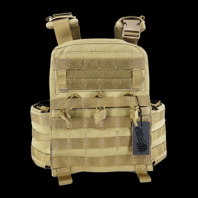 CONQUER APC VEST "ADAPTIVE PLATE CARRIER" - TAN