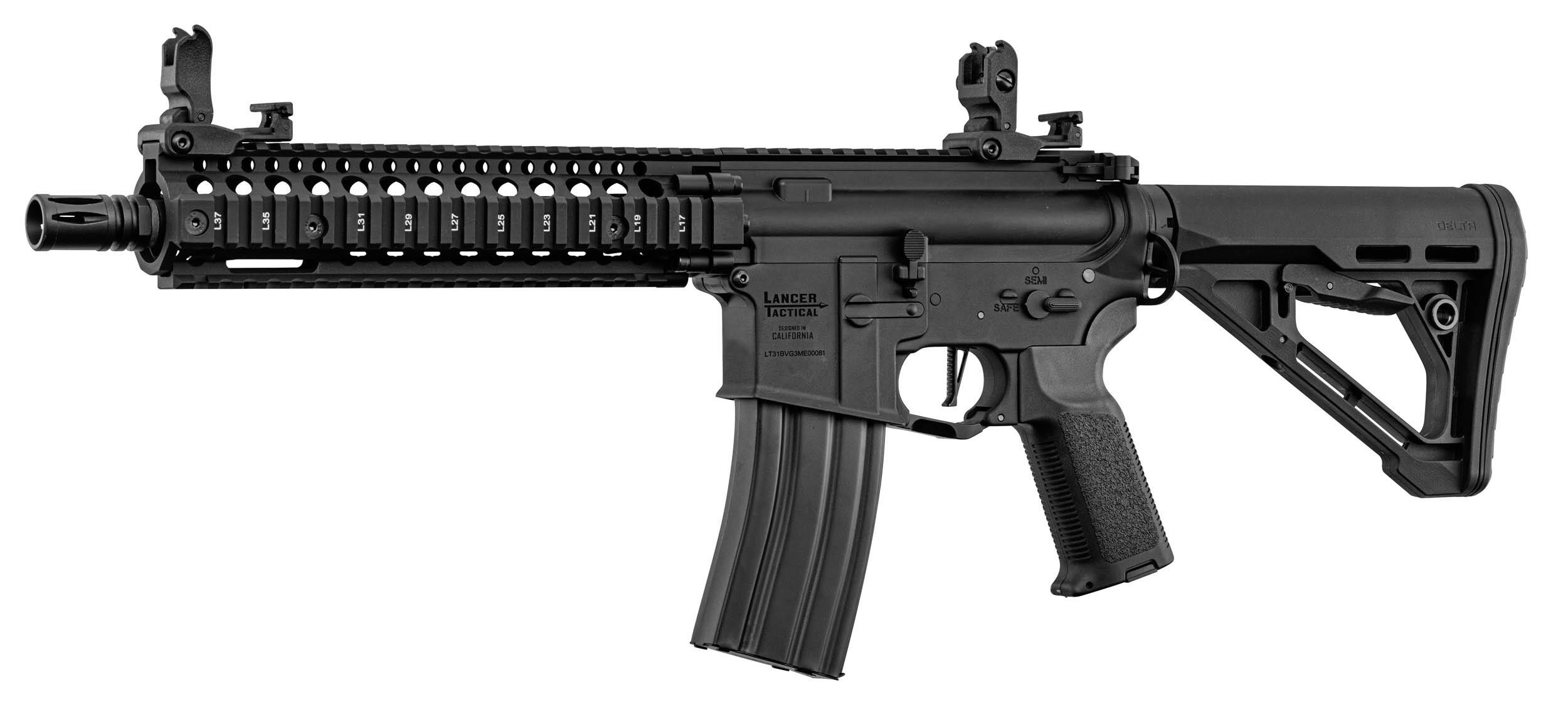 LANCER TACTICAL LT-18 GEN 3 MK18 BLACK