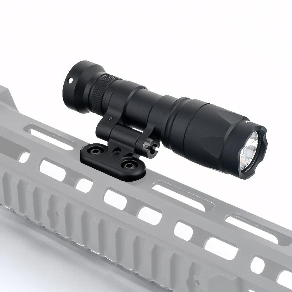 WADSN 540 LUMEN LED TACTICAL FLASHLIGHT MLOK + RIS MOUNTS