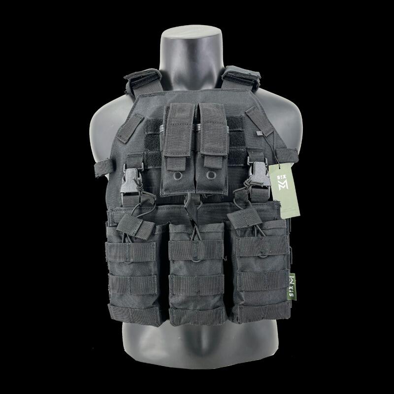 SIXMM 6094S VEST BLACK