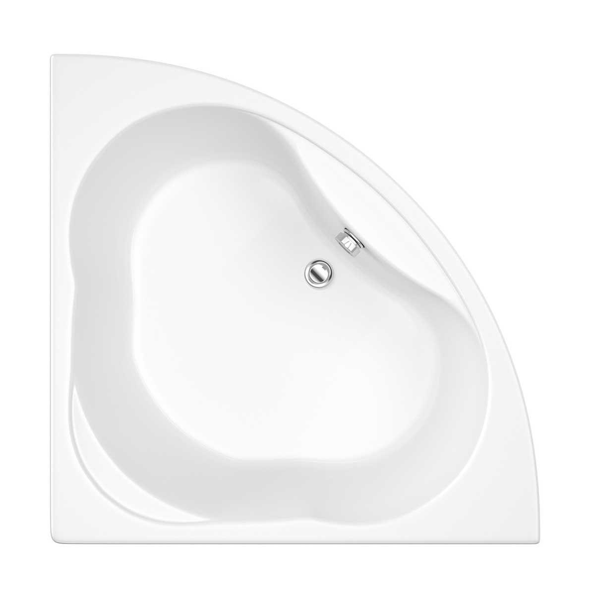 Laguna 1200mm x 1200mm Corner Bath With 0 Tap Holes