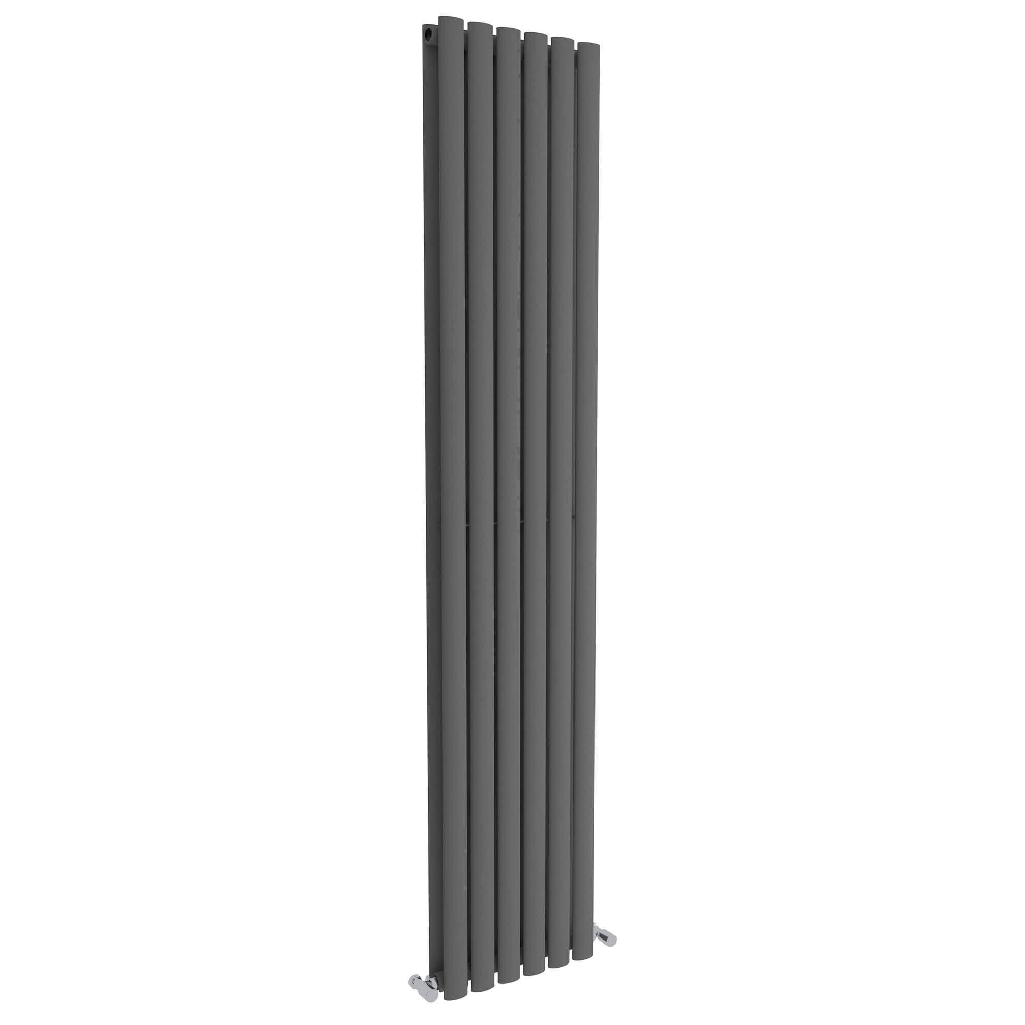 Jupiter Catherine Anthracite Vertical Double Panel Column Designer ...