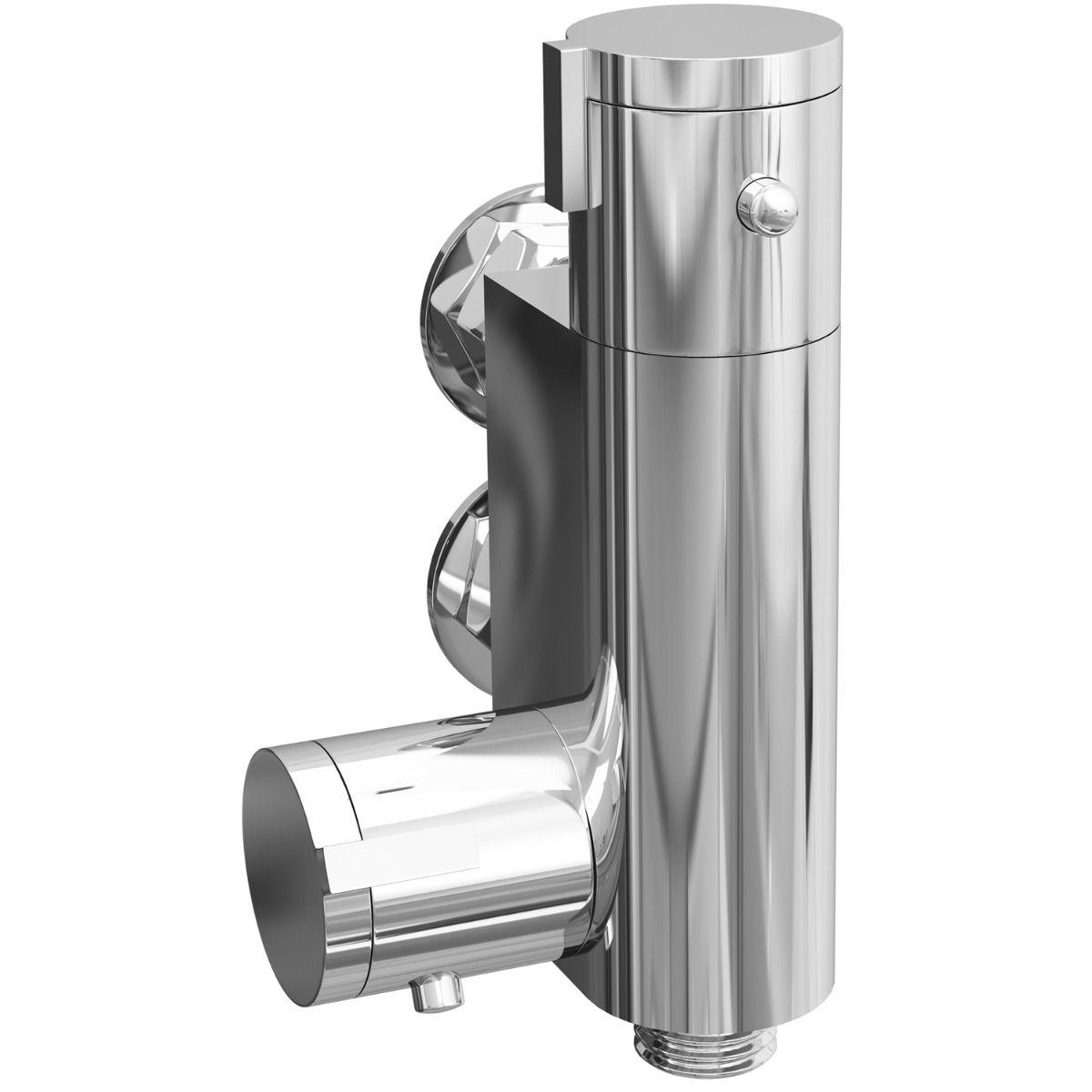 Jupiter Eclipse Square Thermostatic Shower Bar Valve From Jt Spas