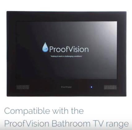 ProofVision Bluetooth Bathroom Music Audio Speaker System