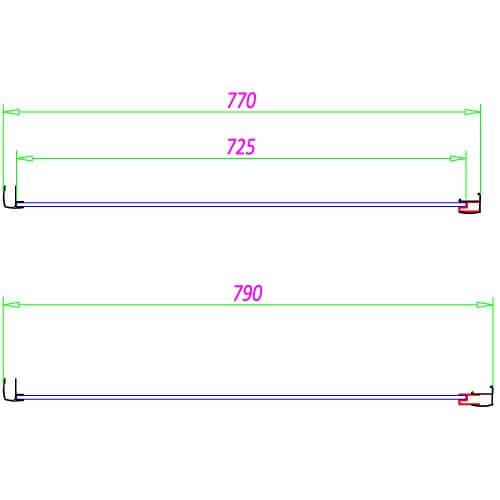 Jupiter 1200mm x 800mm Sliding Shower Door with Side Panel Shower ...
