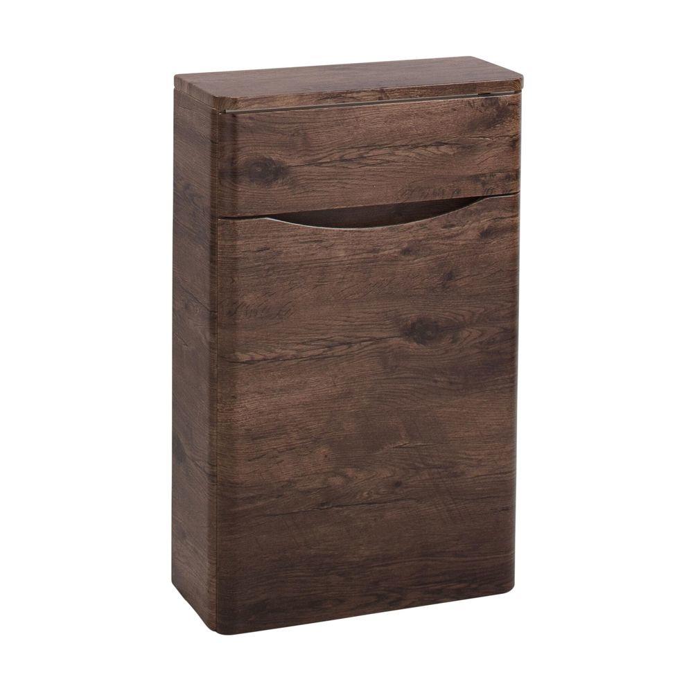Jupiter Bali Chestnut 500mm Back to Wall Toilet WC Unit Modern ...