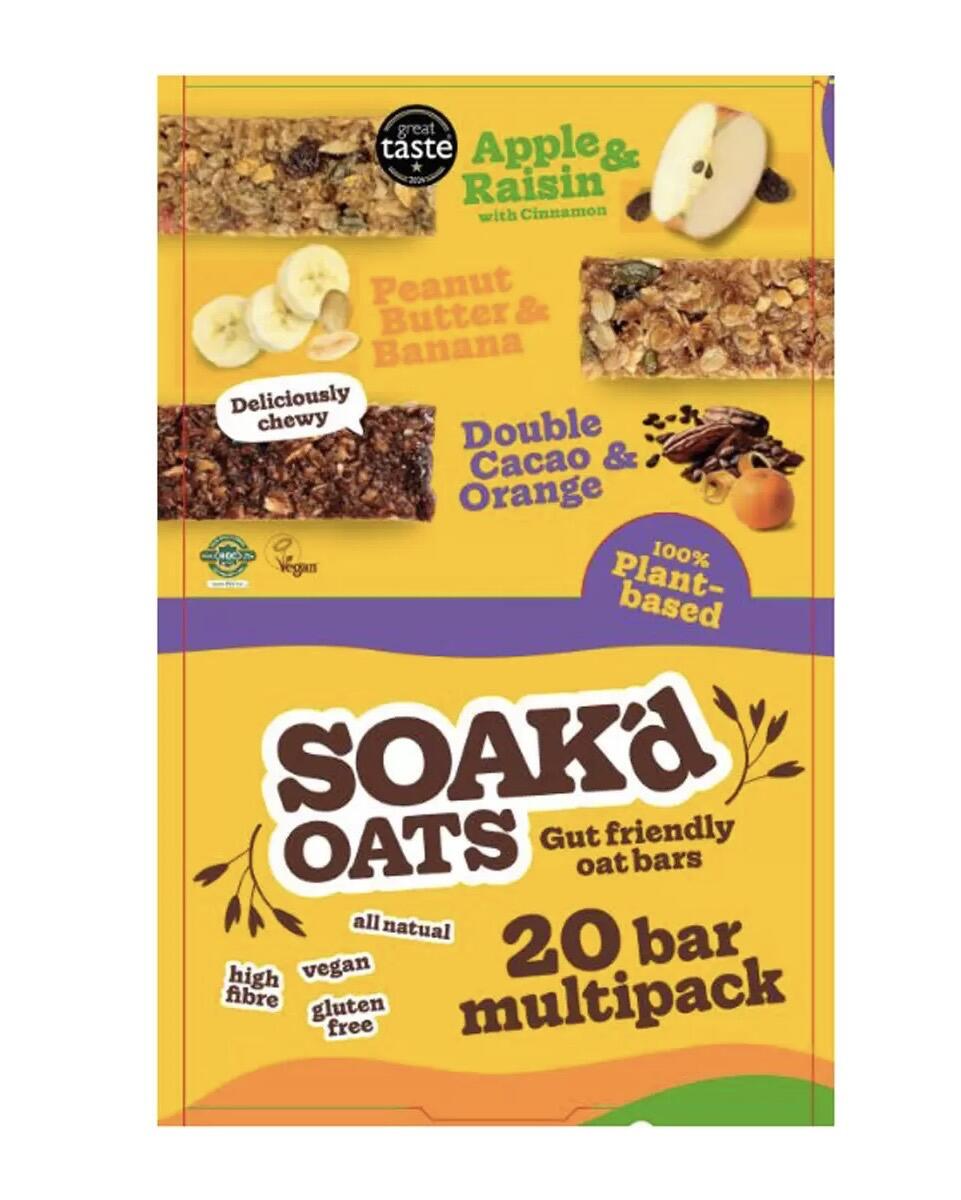 Soak’d Oats Mixed Pack (20 x 42g) | AKNZ