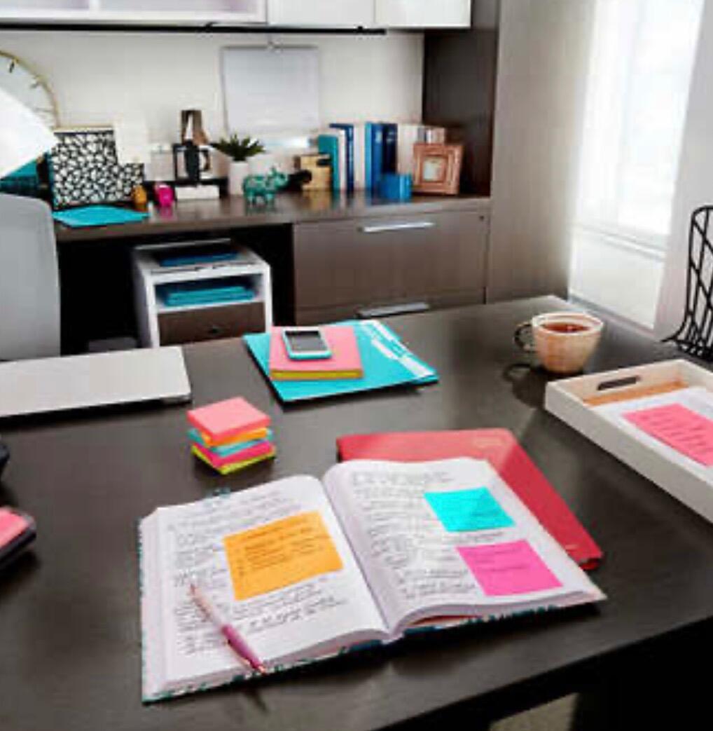 Stay Organized with Post-it Notes: 3" x 3", Assorted Colors, 100 Sheets ...