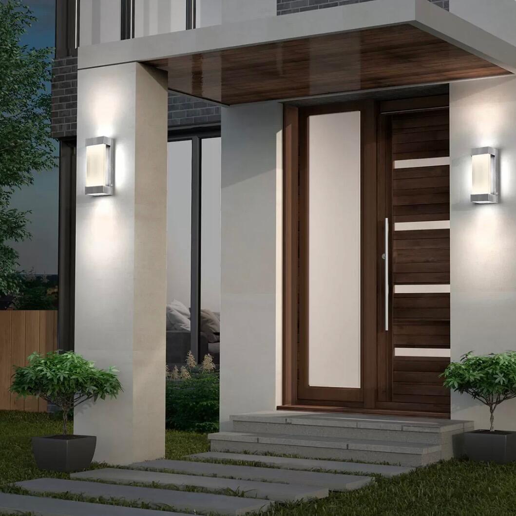 Illuminate Your Space: Artika Glacier Integrated LED Wall Light - Sleek ...