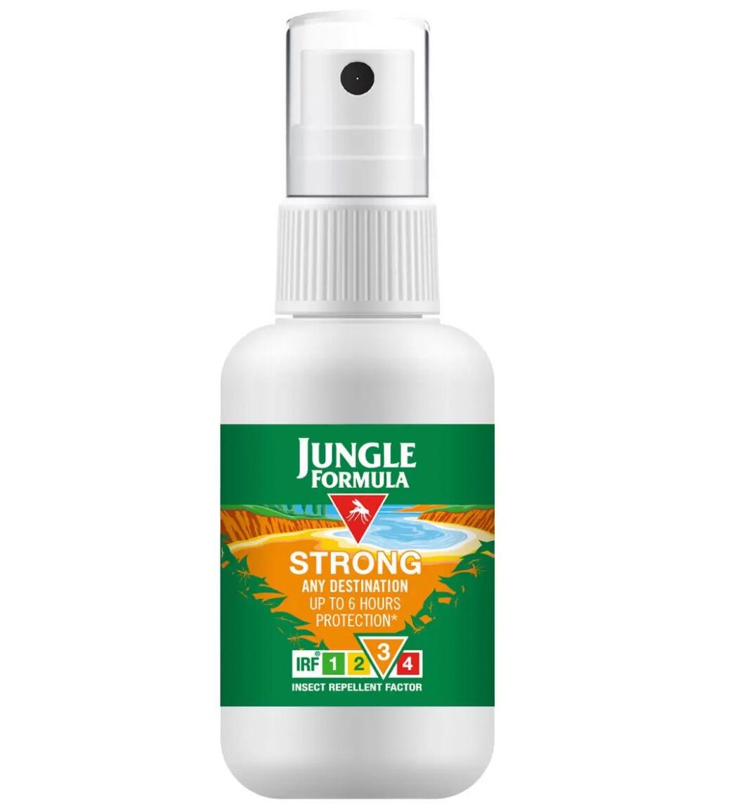 Jungle Formula Insect Repellent Pack | 2 x 125ml & 1 x 60ml for All ...