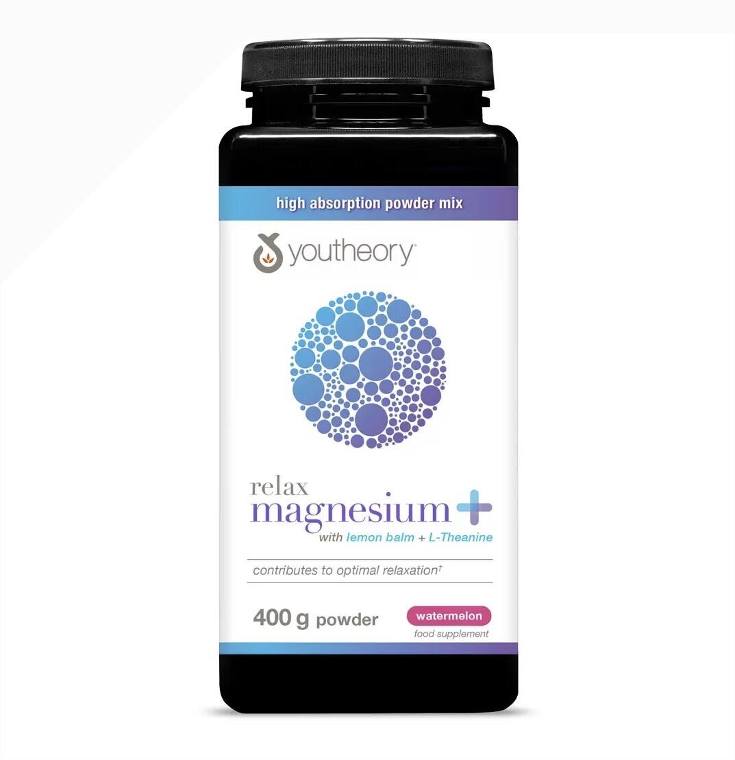 Youtheory Relax Magnesium Powder 400g | AKNZ