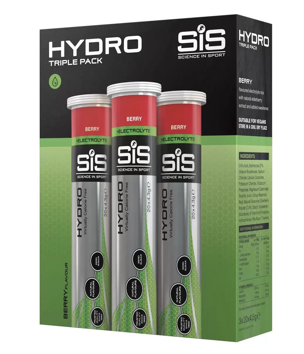 SIS GO Hydro Berry Electrolyte Tablets (3 x 20 Pack) | AKNZ