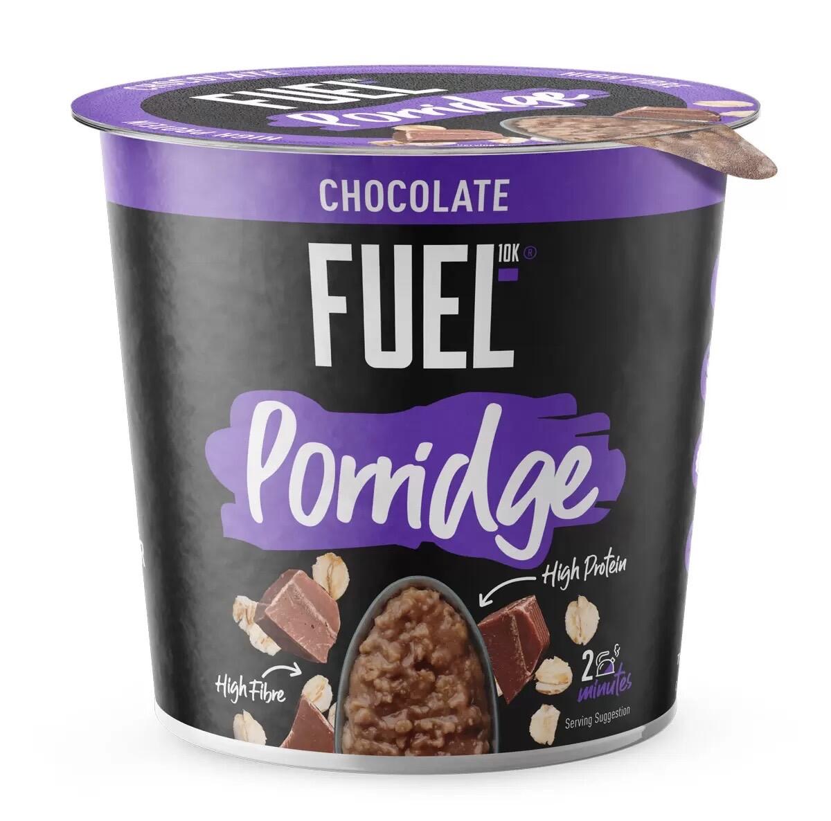 Fuel 10K Chocolate Porridge Pots 12 x 70g | AKNZ
