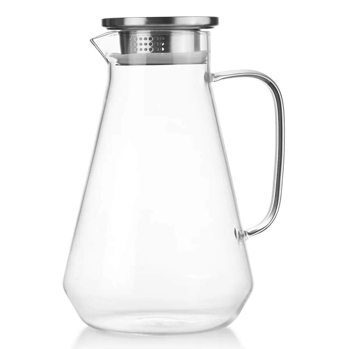 King Crystal Arka Glass Pitcher – Elegant & Durable Drinkware | AKNZ
