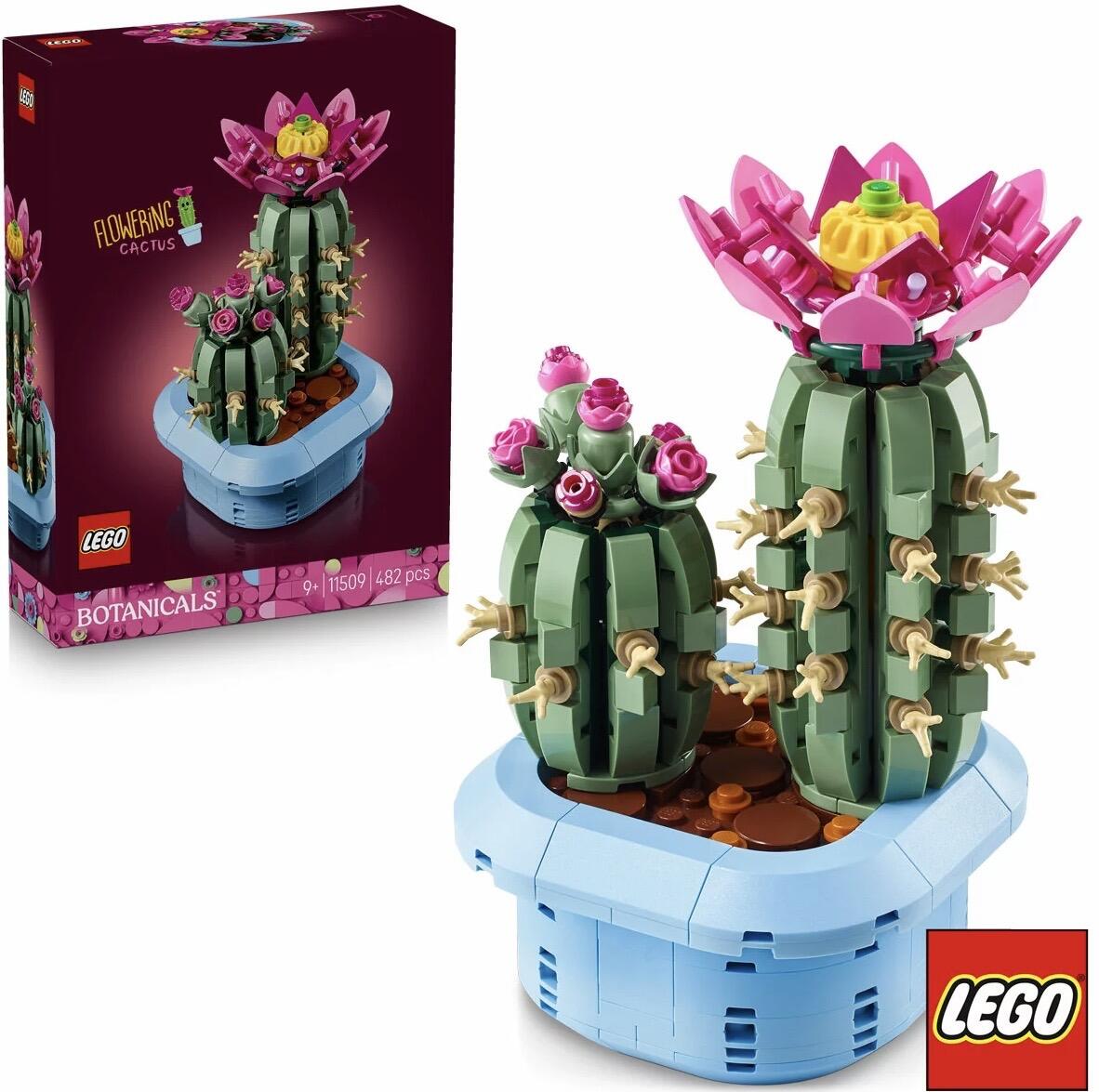 LEGO Botanicals Flowering Cactus - Model 11509 (9+ Years)