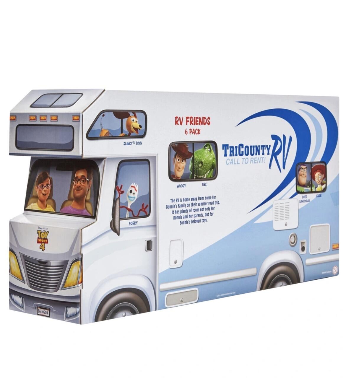 Disney Toy Story Action Figures RV Friends 6 Pack | AKNZ