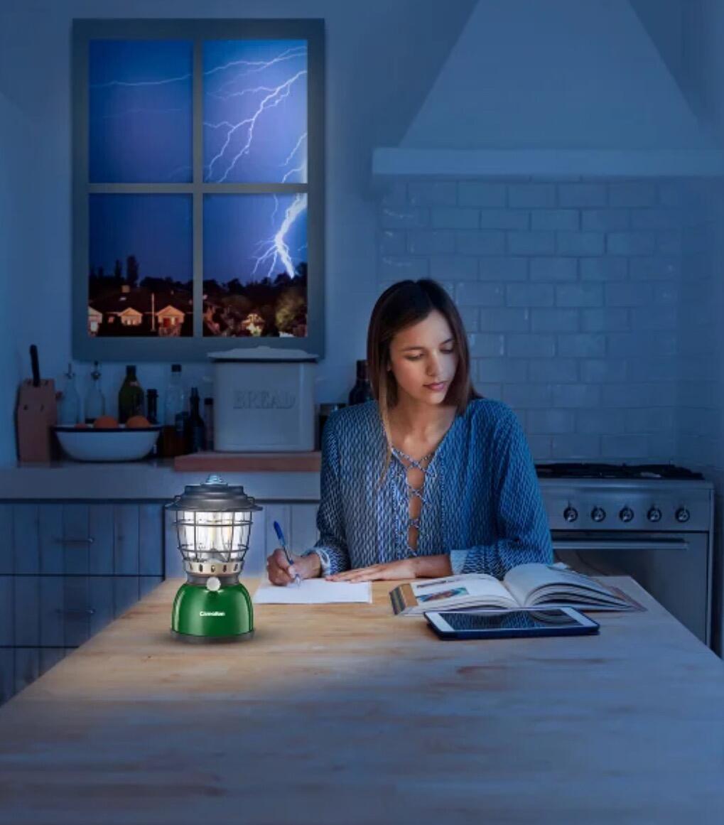 Camelion Rechargeable Retro LED Lantern – Vintage Style, Modern Power