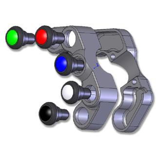 Handlebar mount R6 - 2017 onward