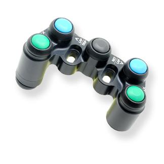 BMW race handlebar switches by Bike Sport Developments
