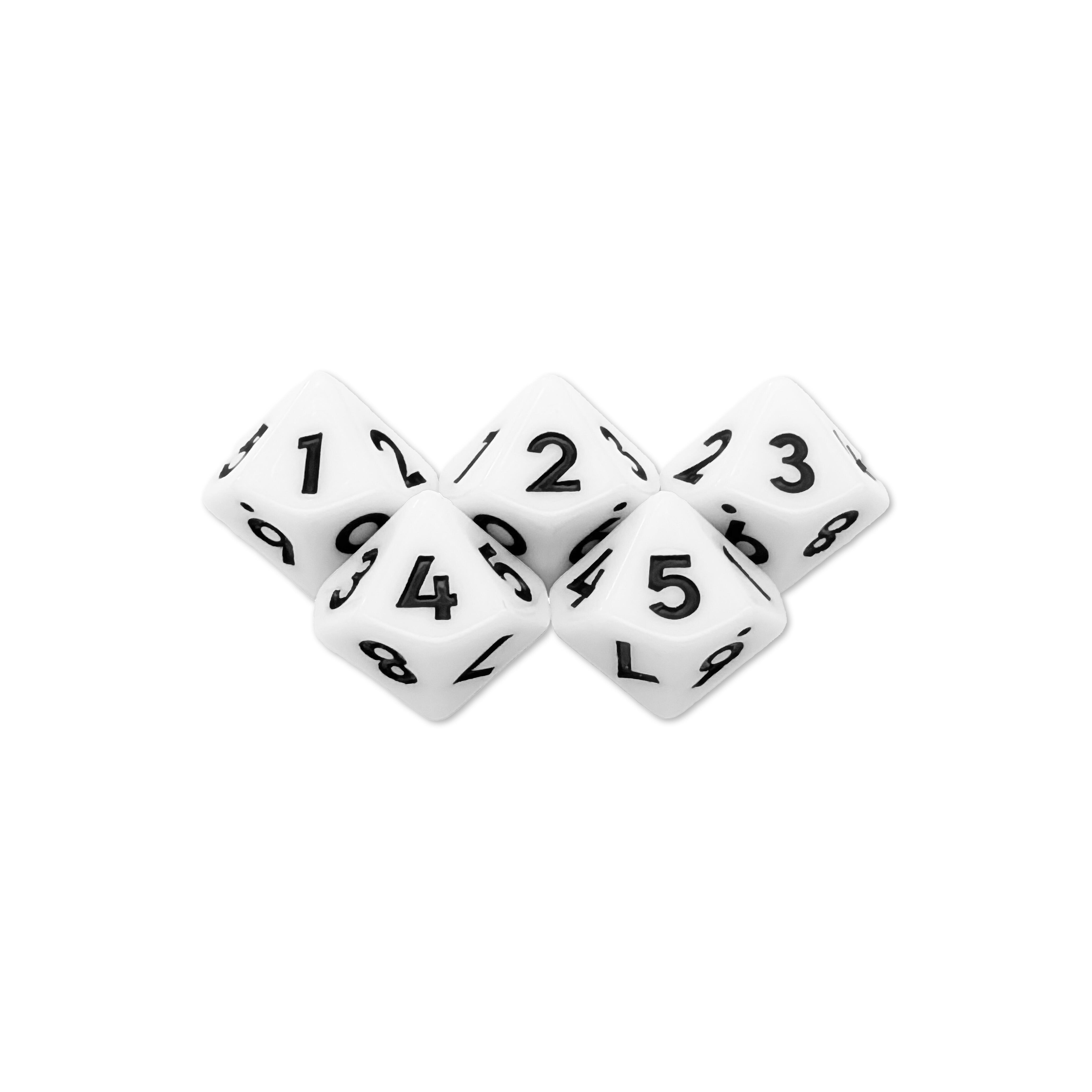 D10 Spindown Dice – Health, Resource & Status Counters (10 Colours)