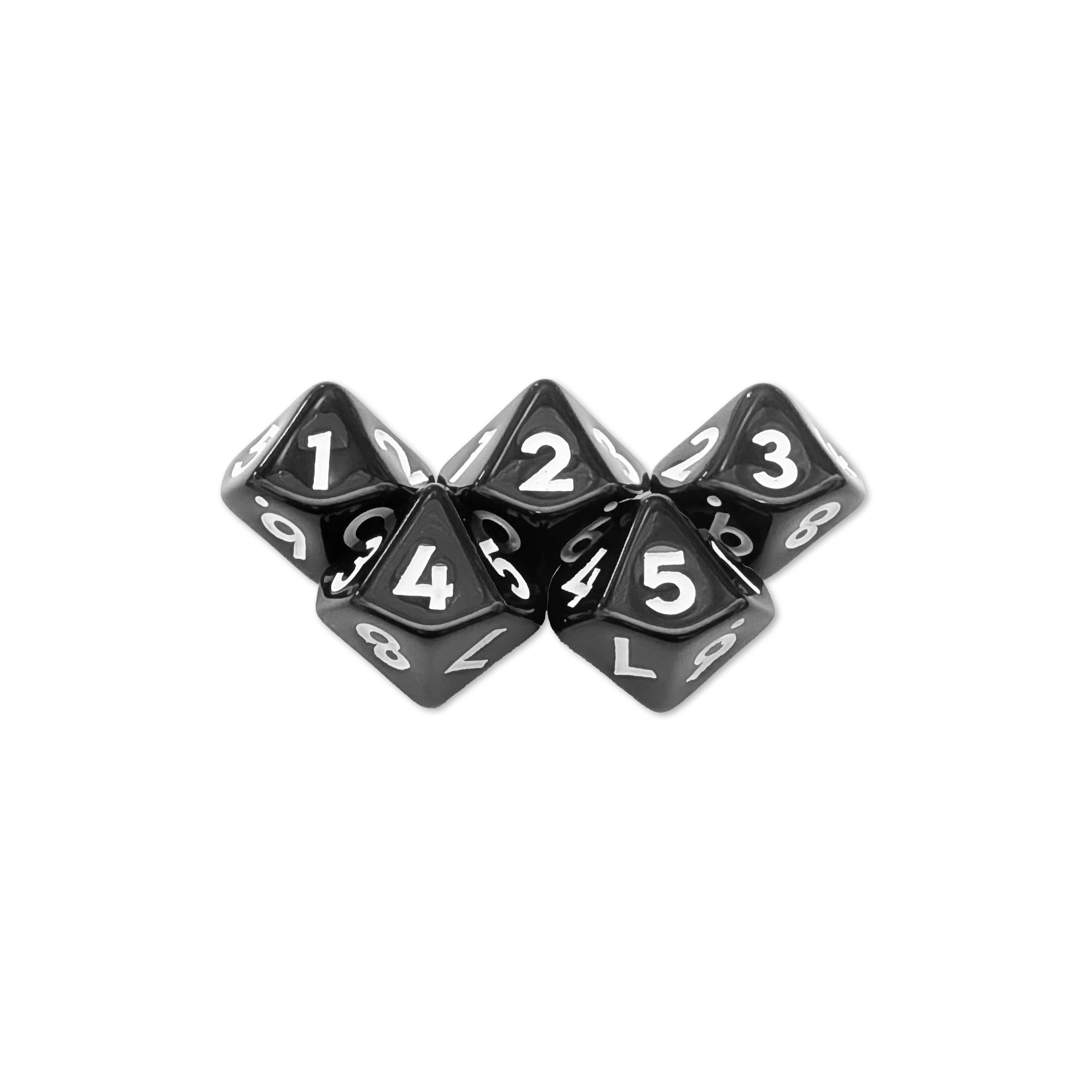 D10 Spindown Dice – Health, Resource & Status Counters (10 Colours)