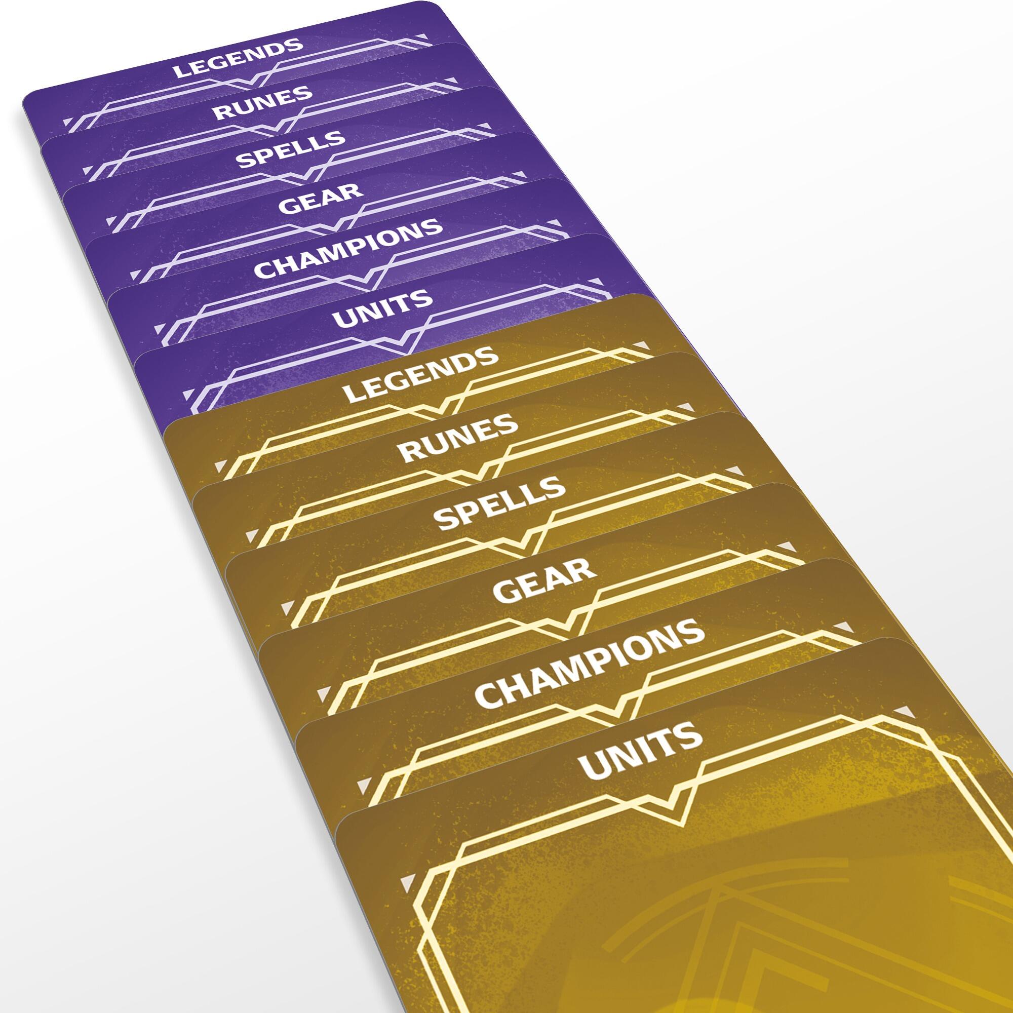 'Domain' Divider Set - Riftbound Card Game