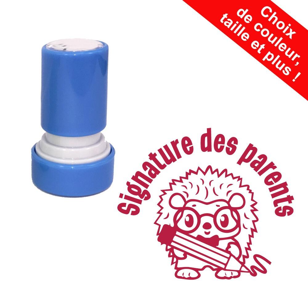Tampons Enseignants | Signature des parents Tampon Auto-Encreur, Motif ...